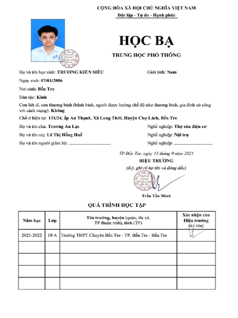 (Truong Kien Sieu) - (11 Anh) - (Anh Hoc Ba) | PDF