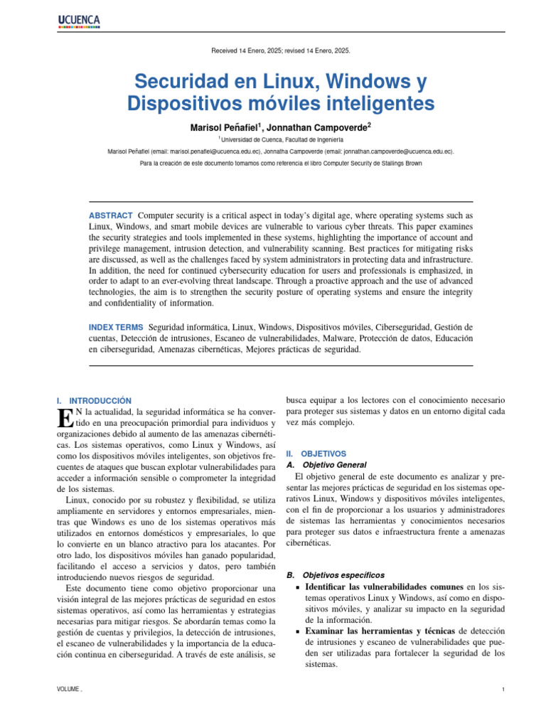 Seguridad_en_Linux__Windows_y_Android | PDF | Seguridad | La seguridad ...