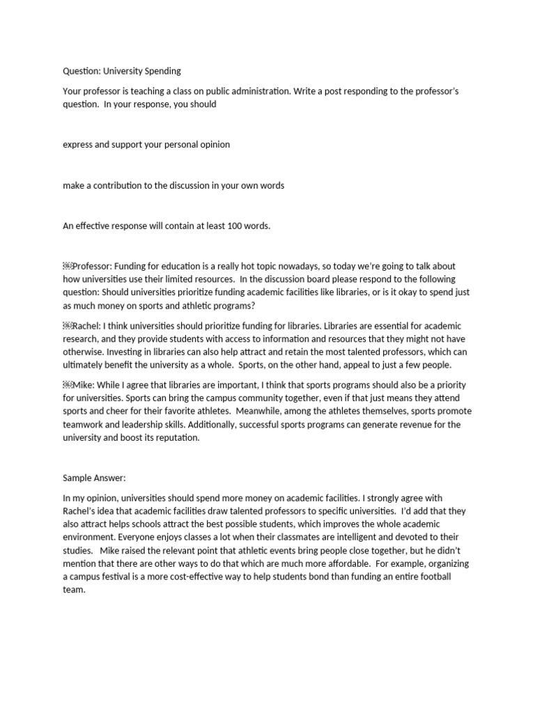 8.University Spending | PDF