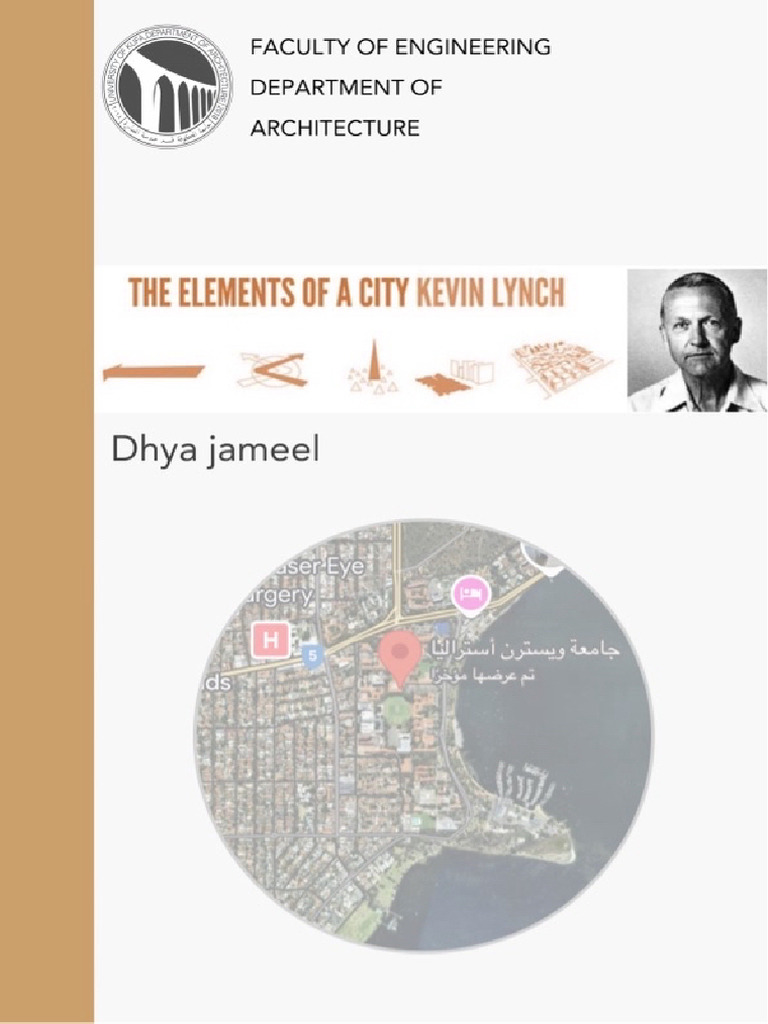 Dhya Jameel .The Elements of A City Kevin Lynch | PDF