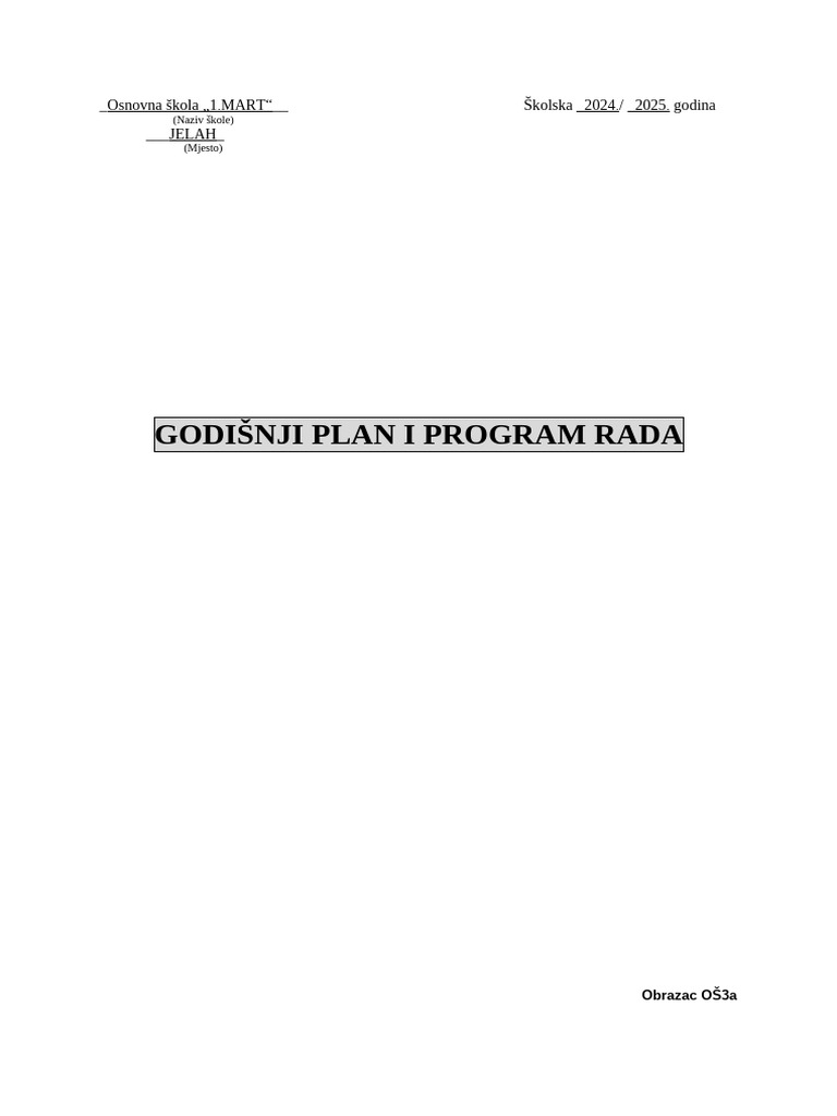 Moja Okolina 4. God | PDF