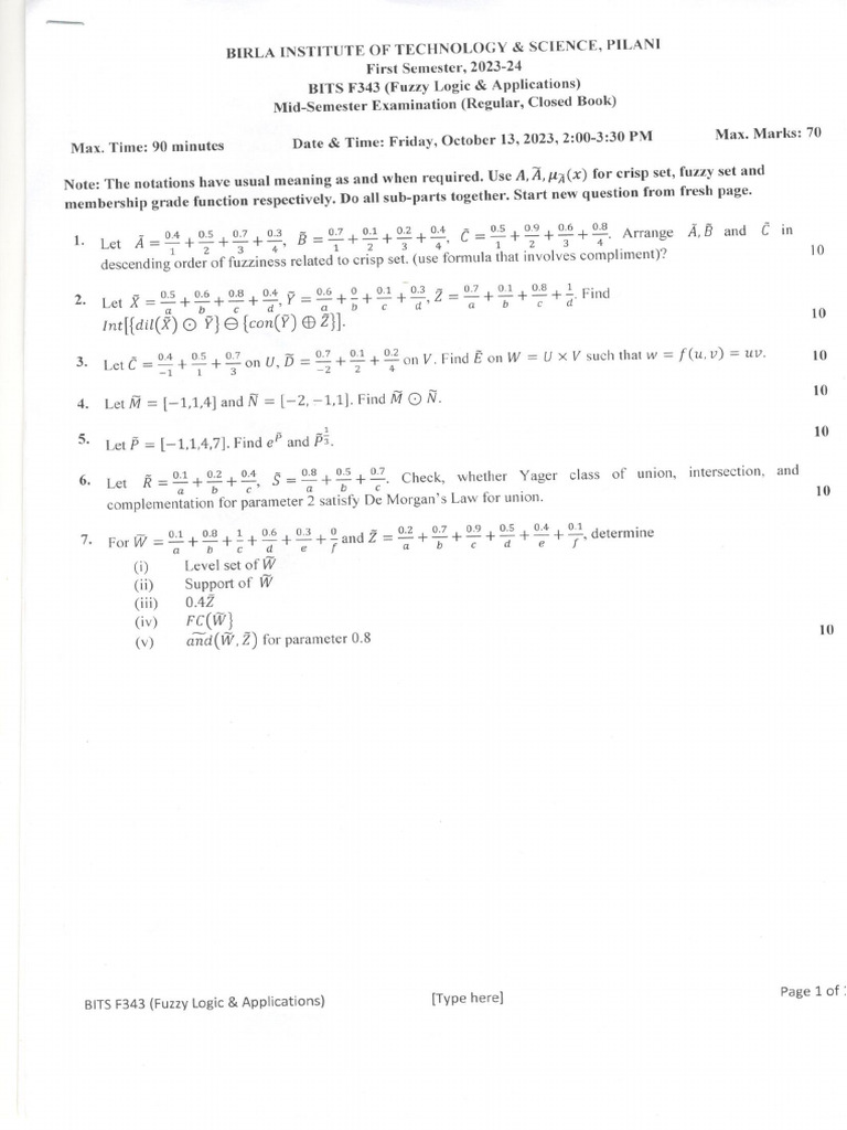 Midsem 2023(Solved) | PDF