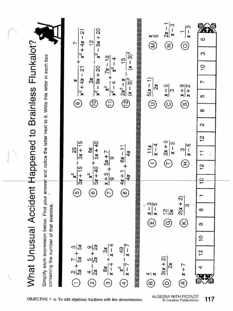 Algebra With Pizzazz Book C | PDF