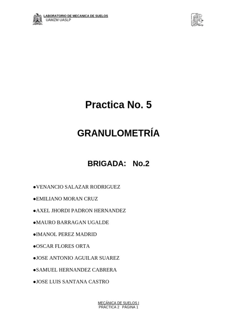 4 Granulometría - 2022 Práctica V2 | PDF | Mecánica de suelos | Suelo