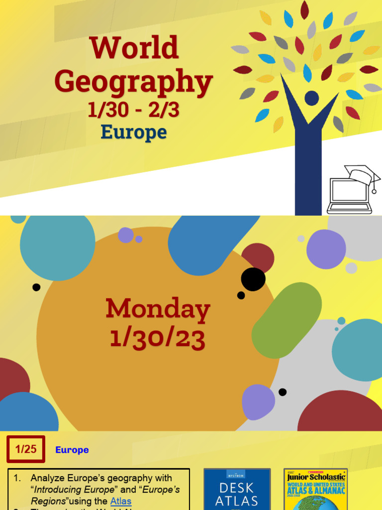 Exploring Europe's Geography and Nations | PDF