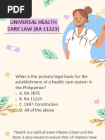 Universal Healthcare Law (RA 11223) | PDF | Health Care | Securities ...