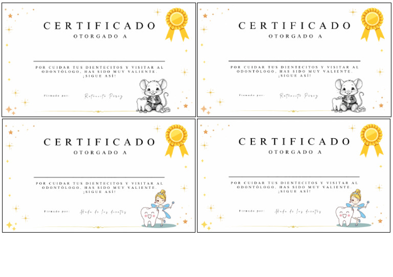 CERTIFICADOS | PDF