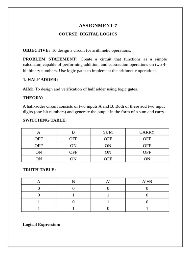 2303 a 51209 | PDF | Digital Electronics | Mathematics