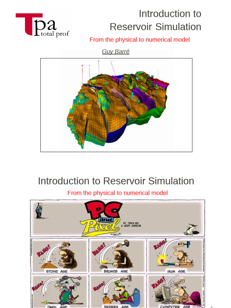 Chap-1 Introduction To Reservoir Simulation From The Physical To Numerical Model | PDF ...