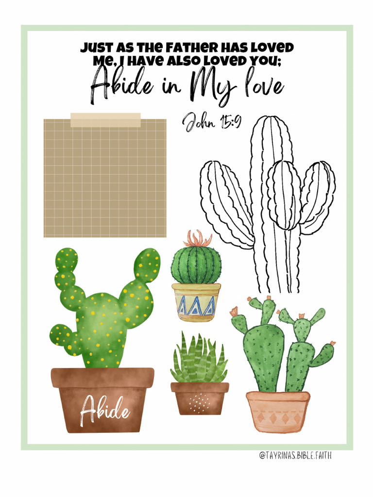 Abide Free Printable | PDF