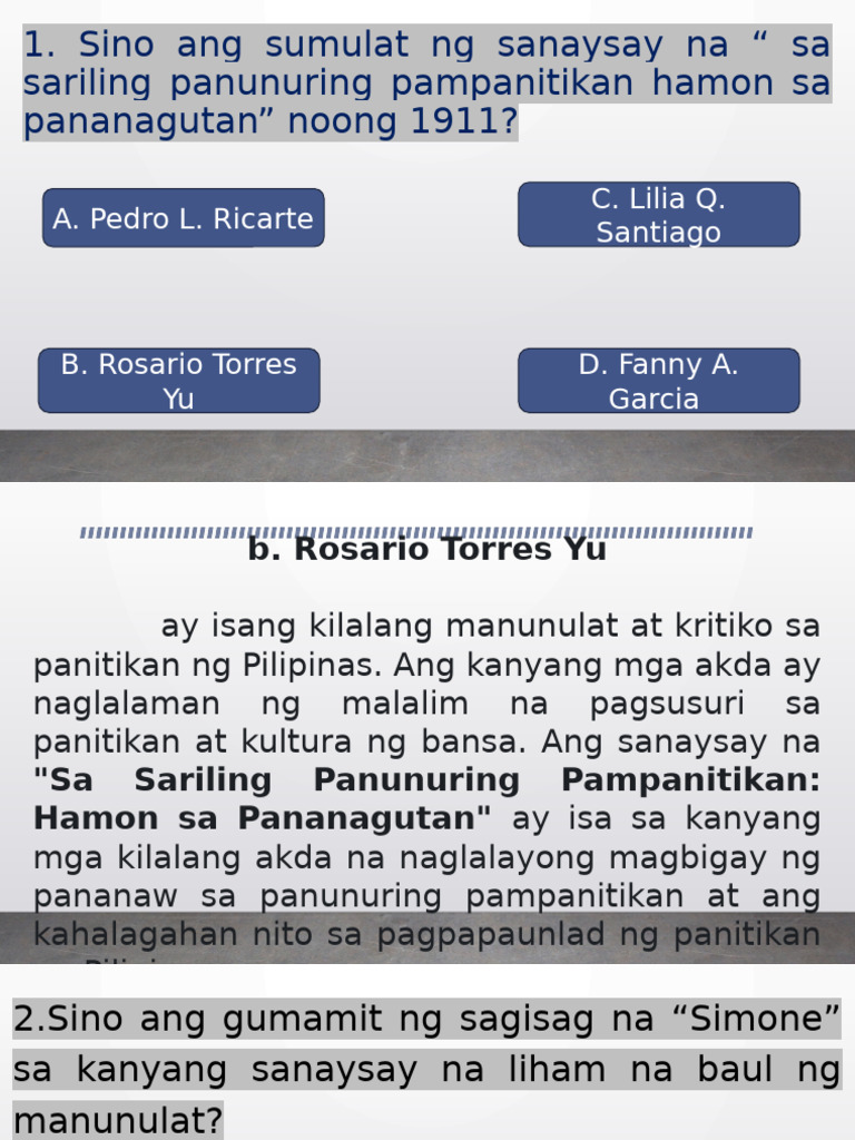 Comprehensive Review Program | PDF