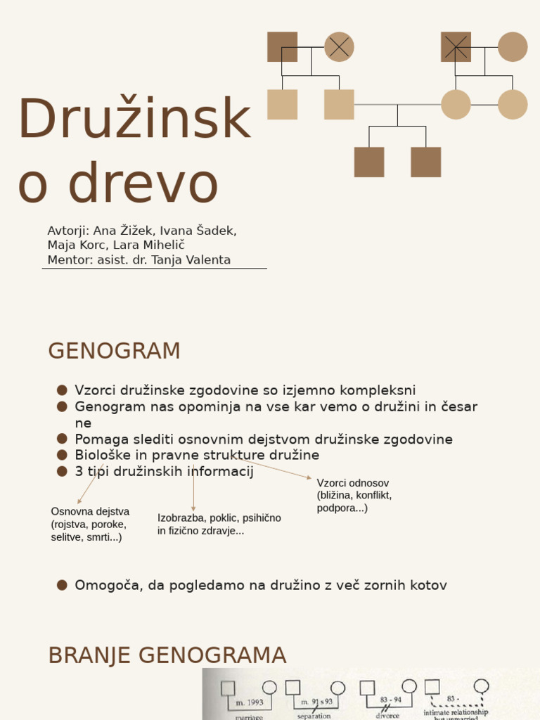 Genogram PPT DIZS 1 | PDF