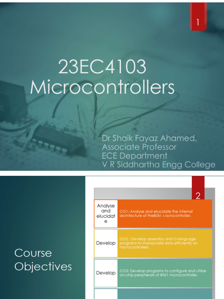 8051 Architecture | PDF | Microcontroller | Central Processing Unit