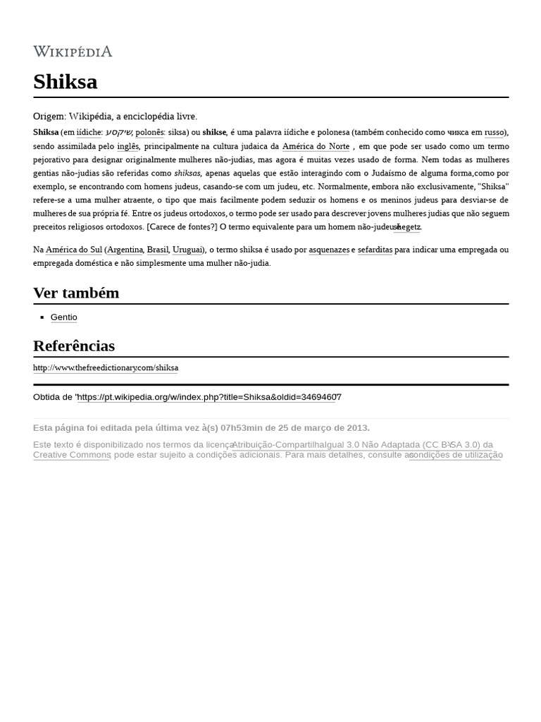 Shiksa | PDF
