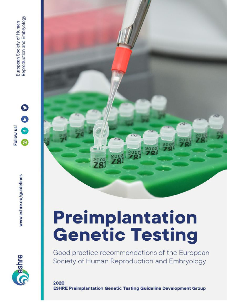 Preimplantation Genetic Testing (PGT) | PDF | In Vitro Fertilisation ...