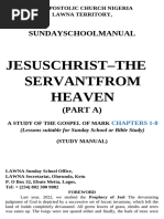 Hope Sabbath School Outlines 2024 - 01 | PDF | Gospel Of Mark | Acts Of ...