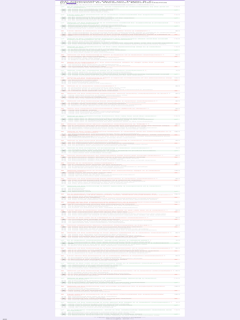 AP Chemistry: Reaction Mechanisms Quiz | PDF | Chemistry | Chemical ...