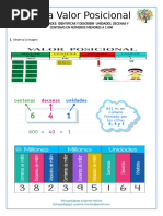 Ejercicios de Valor Posicional en Matemáticas | PDF