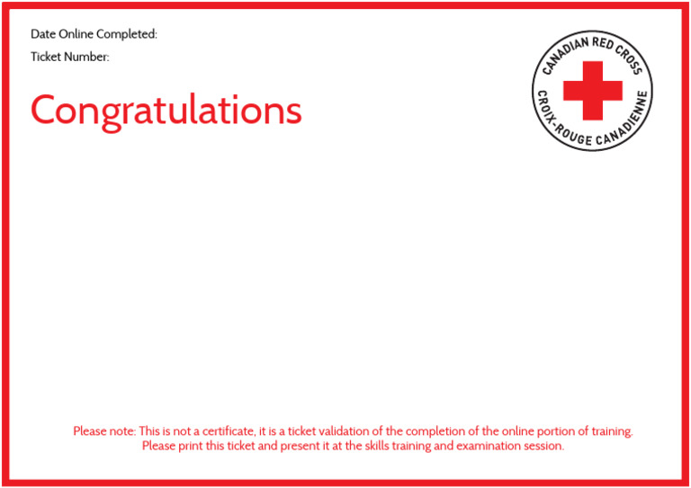 Red - Cross 2024 Online Module | PDF