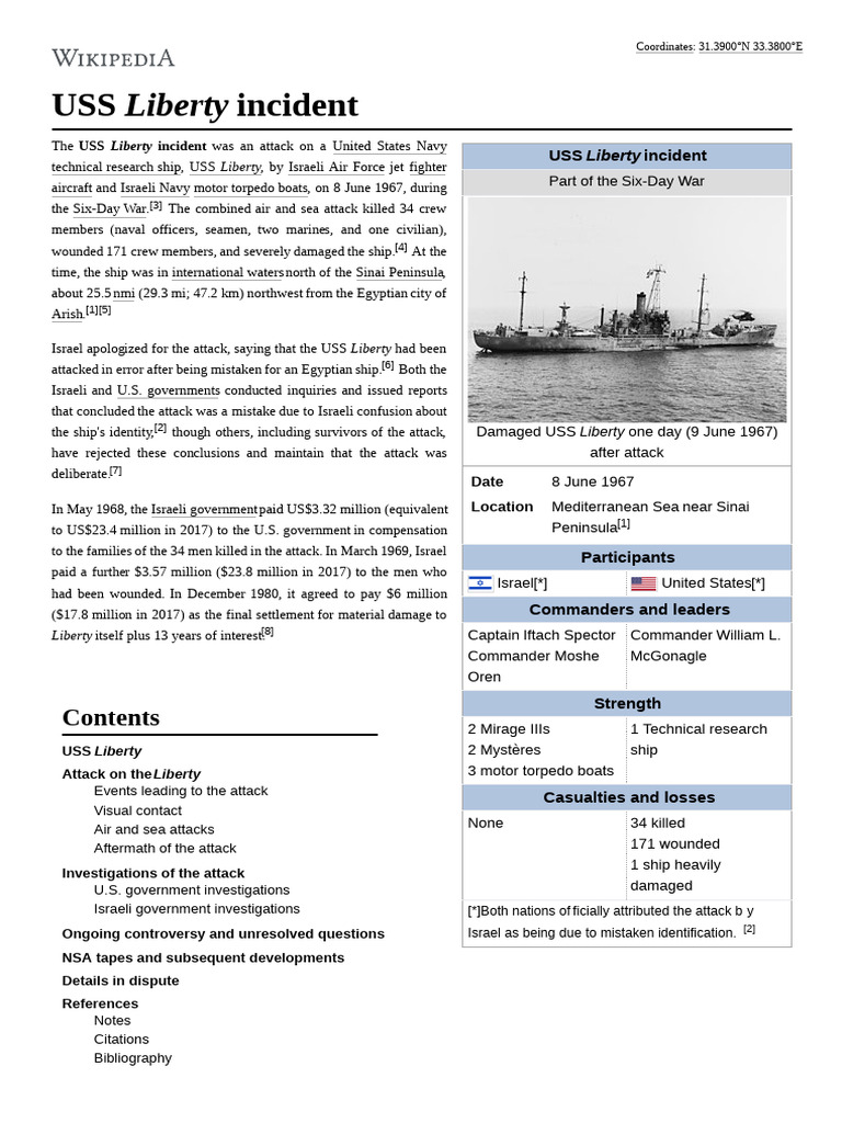 USS_Liberty_incident | PDF