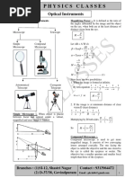 Optical Instruments Guide | PDF | Lenses | Optics