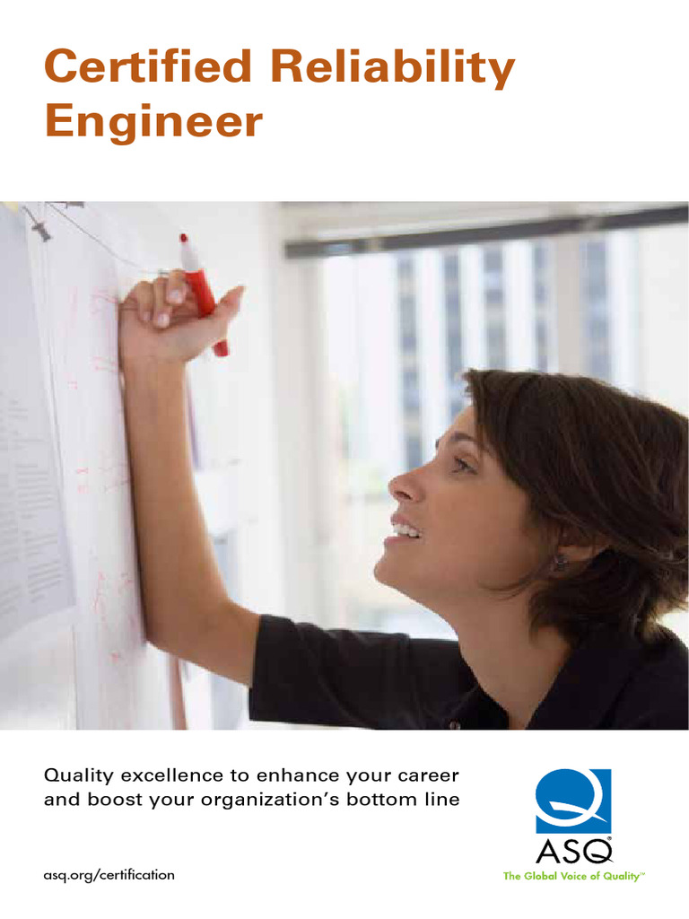 Certified Reliability Engineer: Quality Excellence To Enhance Your Career and Boost Your ...