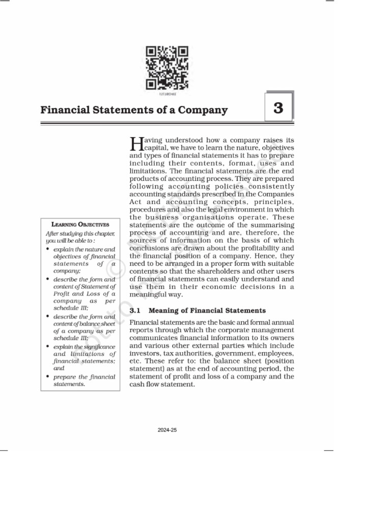 Unit2-Fin STMT Basic Chapter2 | PDF