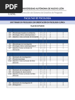 Plan de Estudios - Lic. en Psicología (UBA) | PDF
