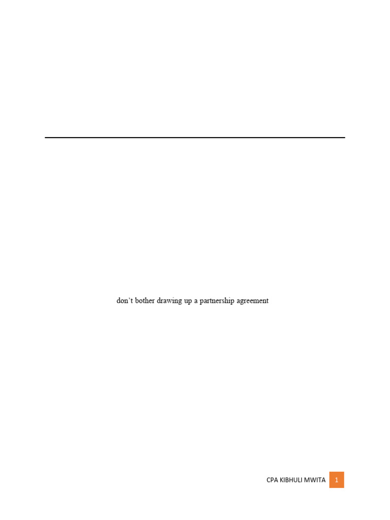 Partnership Questions | PDF | Balance Sheet | Partnership