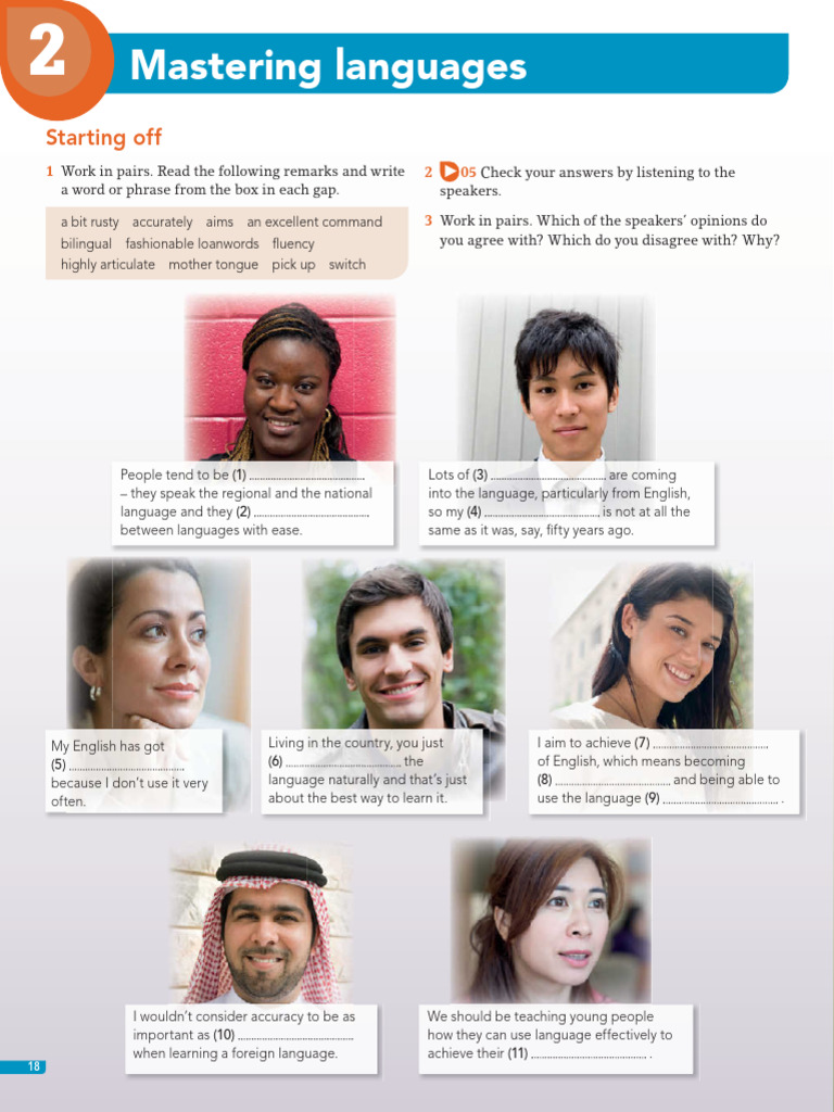 CAE - Mastering languages - listening | PDF | English Language ...