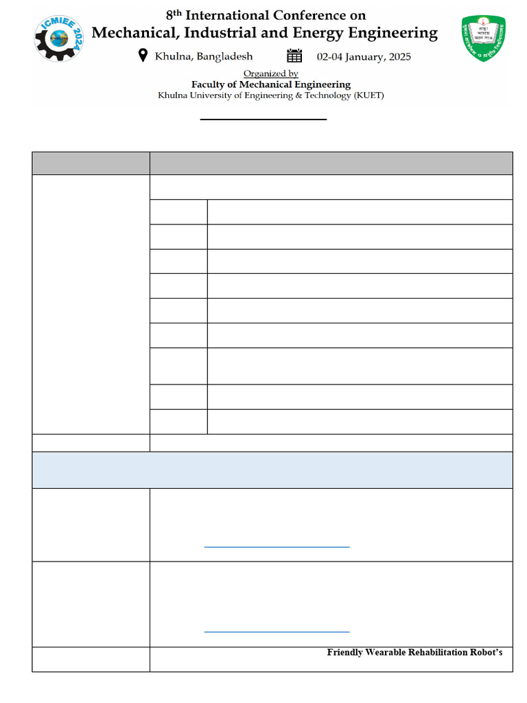 Conference Program Session $ | PDF