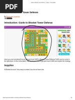 Blooket Tower Defense Tips | PDF