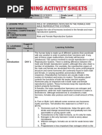 HOTS SOLO QUESTIONS - FORMAT Melc 34 V1 Edited | PDF | Hormone ...