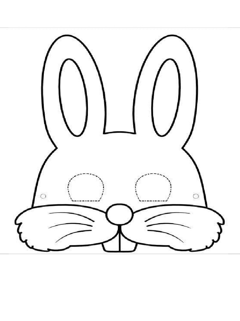 MEWARNAI TOPENG KELINCI.docx | PDF