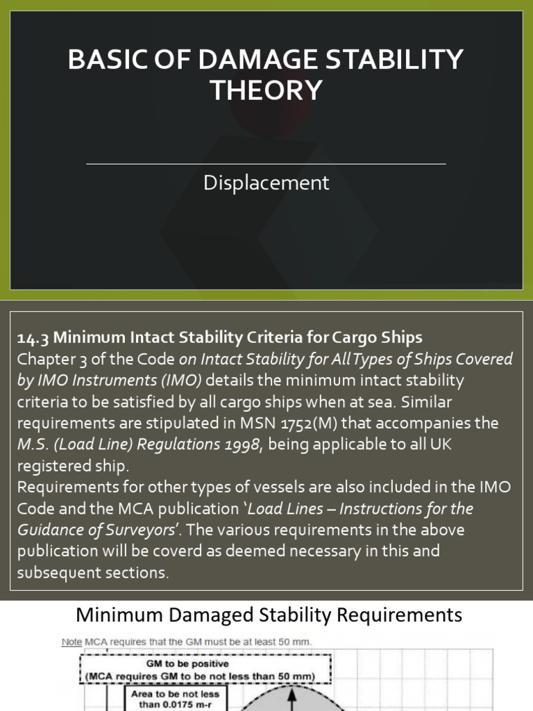 WK 1 Damage Stability & Disp | PDF