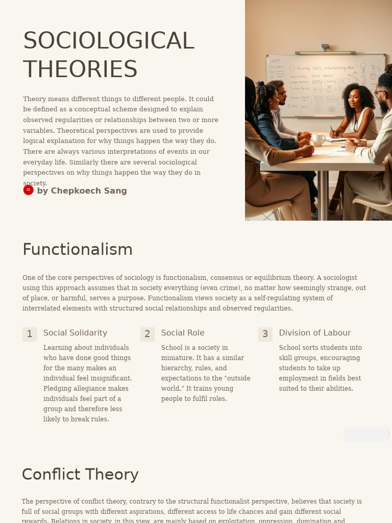 Sociological Theories | PDF | Sociology | Critical Theory