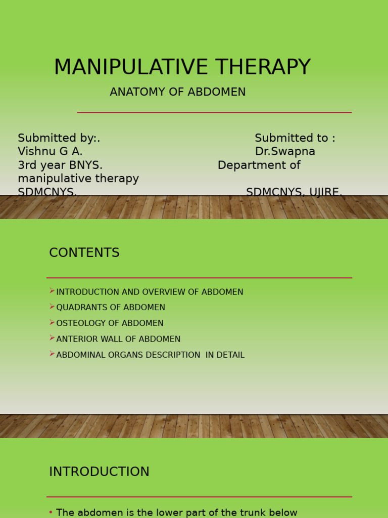 Anatomy Of Abdomen Pdf Abdomen Small Intestine