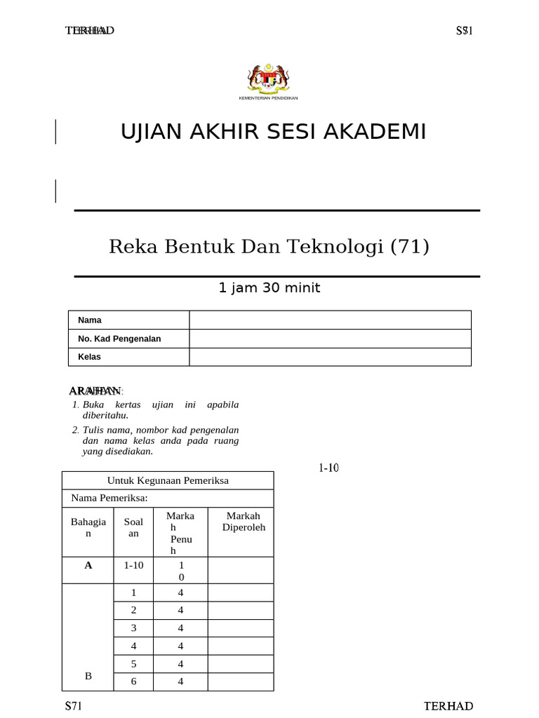 RBT T3 | PDF