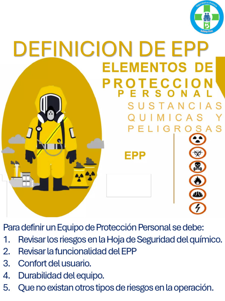 Toolbax Talk Definicion de EPP Productos Quimicos | PDF