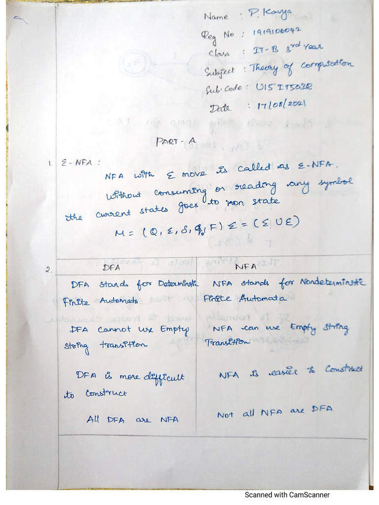 1919106042-TOC-CIE_KAVYA P | PDF