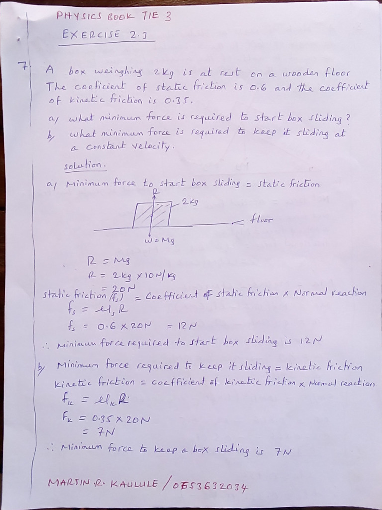 Physics Solved QNS | PDF