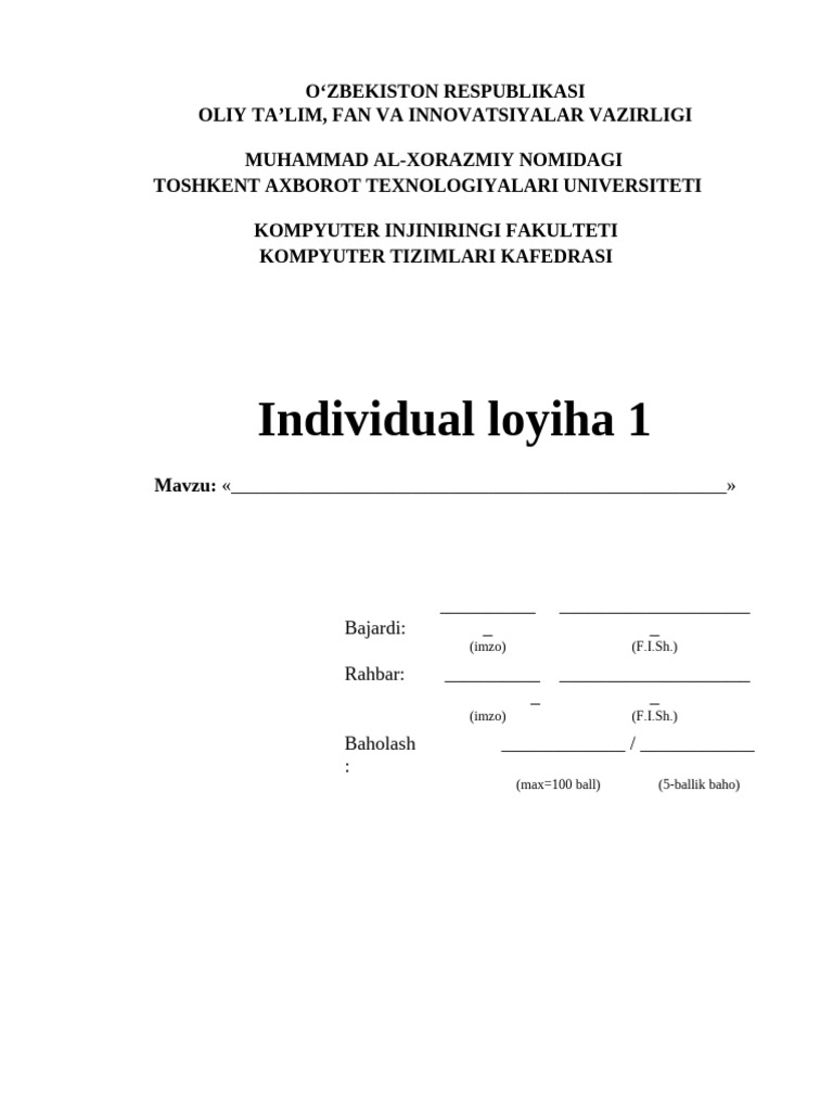 Titul Namuna | PDF