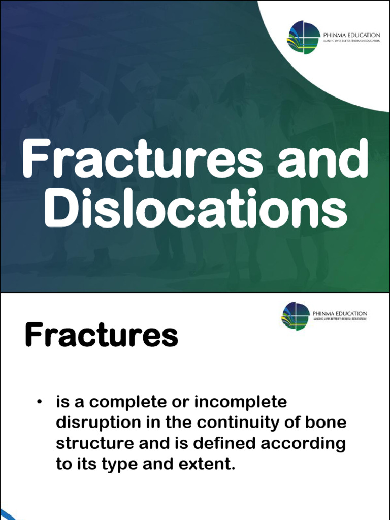 Fractures-and-Dislocations | PDF | Injury | Musculoskeletal Disorders