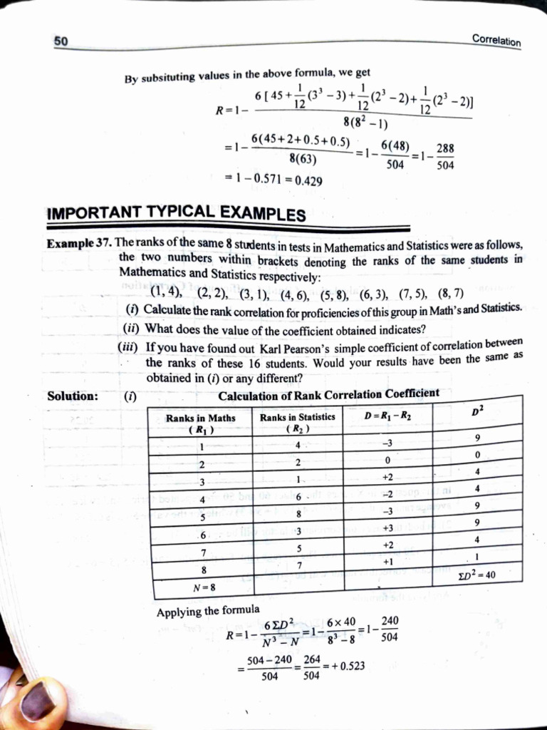 Correlation 2 Pdf Data Analysis Mathematical Objects