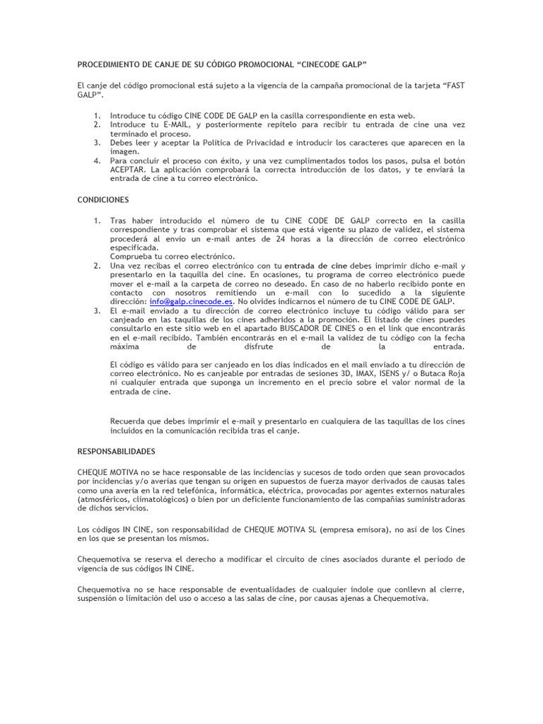 Condiciones Uso | PDF | Informática