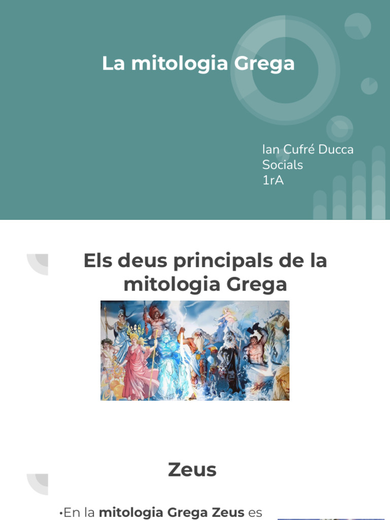 La Mitologia Grega | PDF