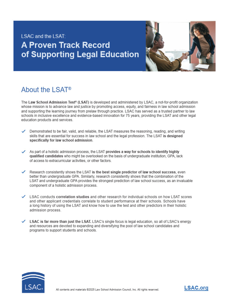 2025 Lsat Advantage Brochure | PDF | Law School Admission Test ...