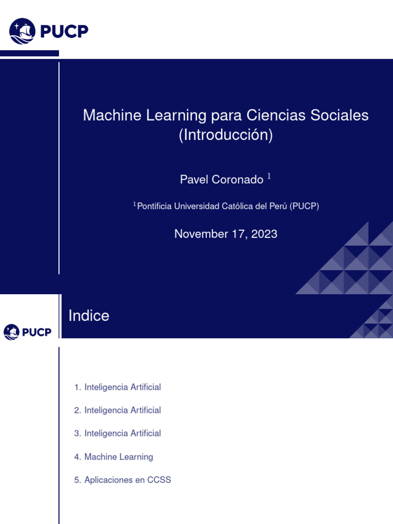 INTROML | PDF | Aprendizaje automático | Inteligencia artificial