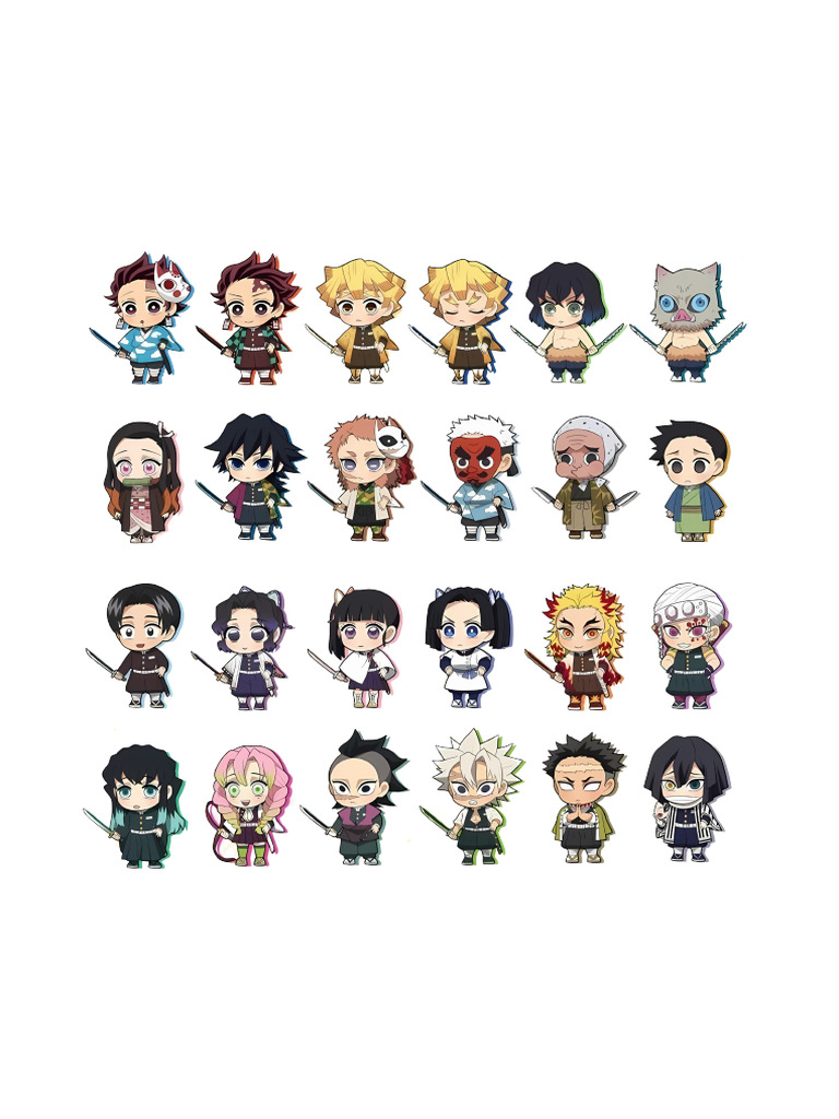 Stickers Demon Slayer | PDF