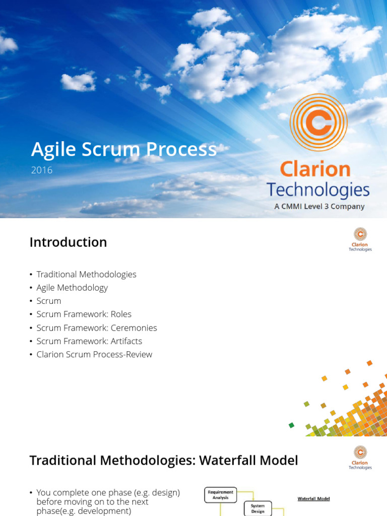 Agile Scrum Cororate Material | PDF | Scrum (Software Development ...